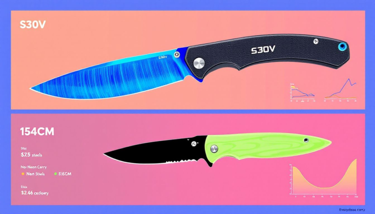 S30V vs 154CM: Best Steel Choice for Your Pocket Knife - KnifeBasics